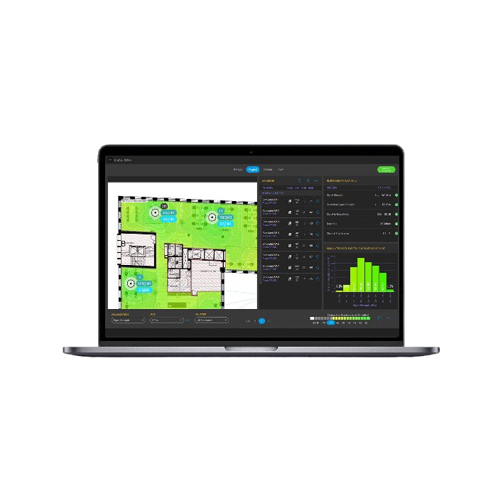 Software progettazione Wi-Fi 2,4/5/6 GHz AI Pro - Ekahau | AikomGo